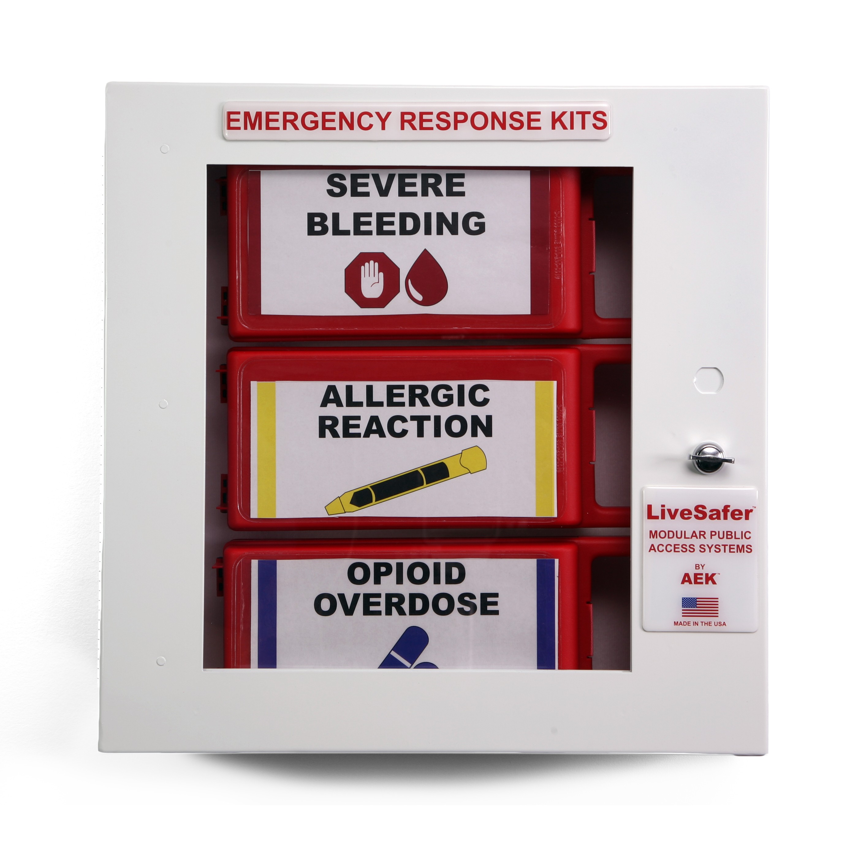 Public Access Naloxone Cabinets - Cases - Boxes