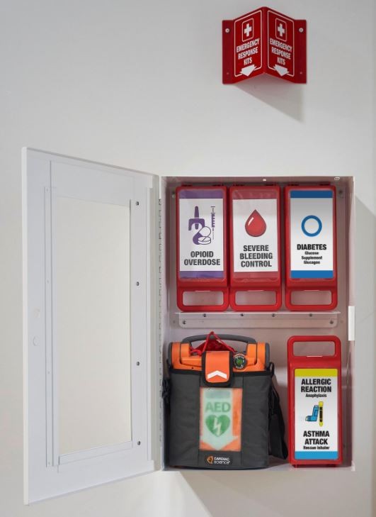Public Access Naloxone Cabinets - Cases - Boxes